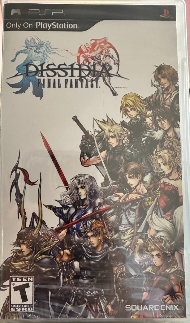 Dissidia Final Fantasy for Playstation Portable (PSP) New, Video Gaming, Video Games ...