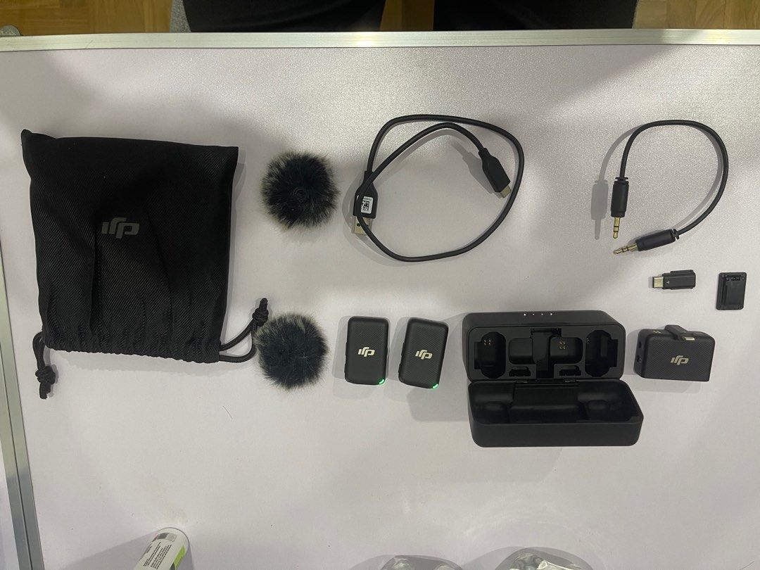 Dji Mic 1 whole set for sell, Audio, Microphones on Carousell