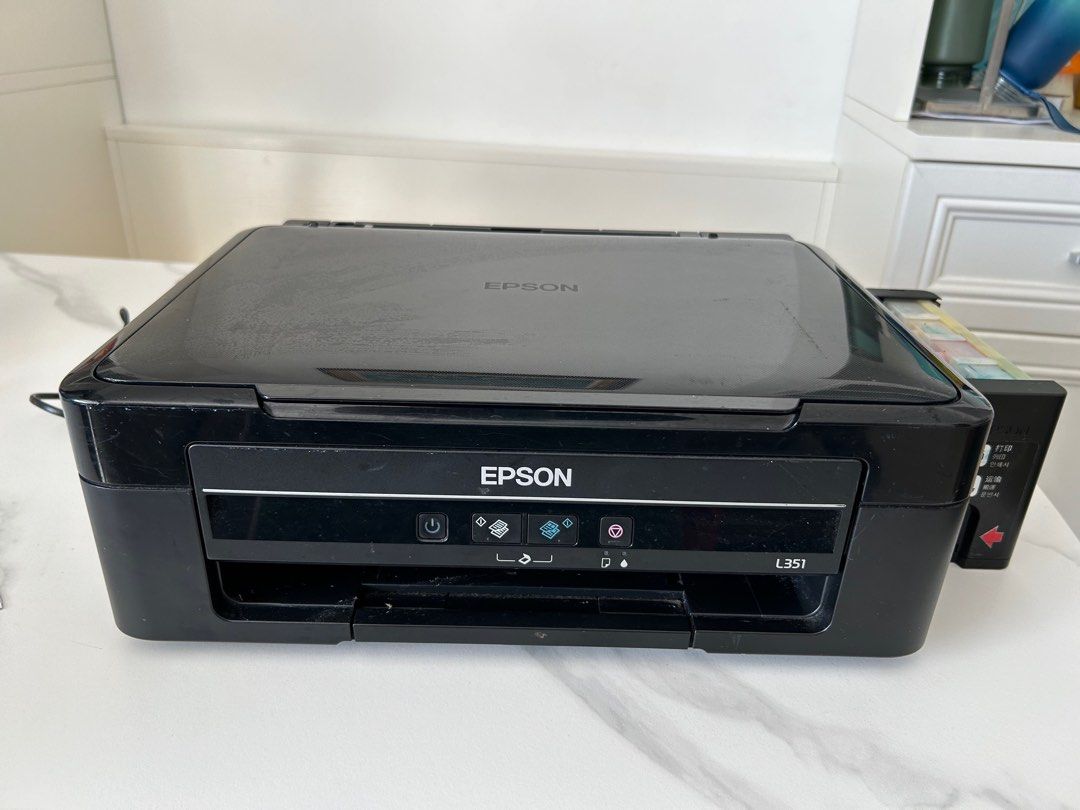 Epson L351 ink jet printer, Computers & Tech, Printers, Scanners & Copiers on Carousell