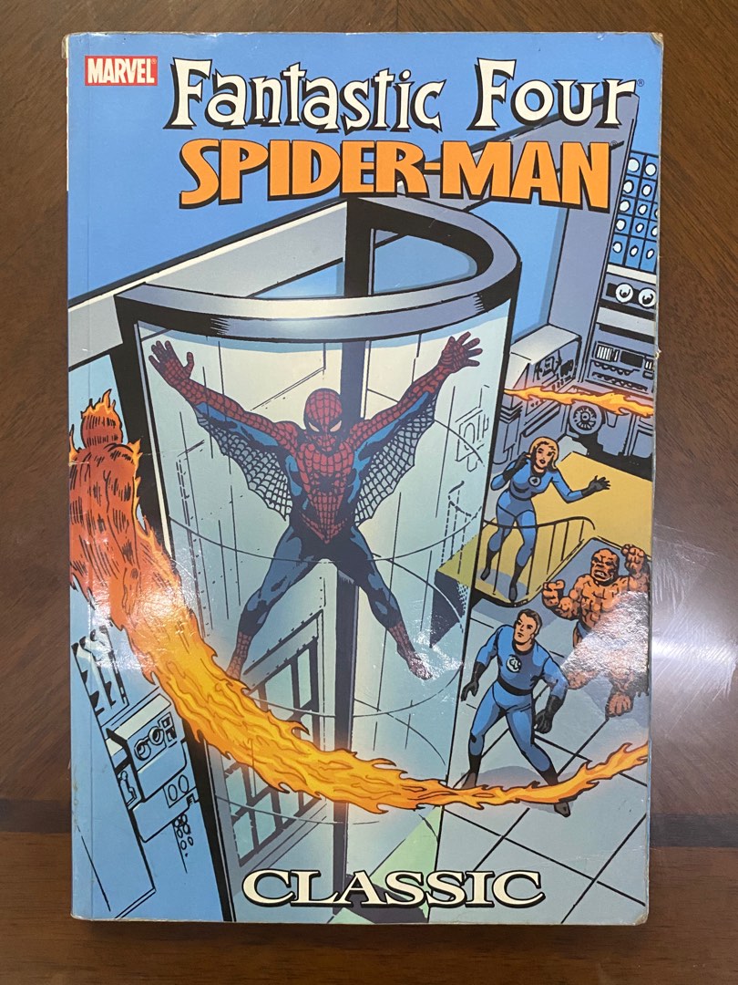 Fantastic Four Spider-Man Classic TPB Comics Marvel Chameleon Dr Doom ...
