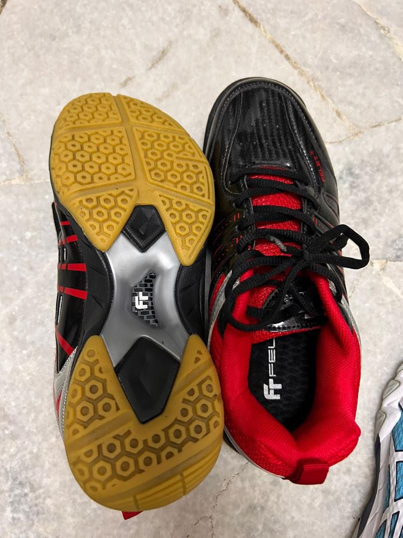 Fellet womens Badminton Shoes, Sports Equipment, Sports & Games, Racket ...