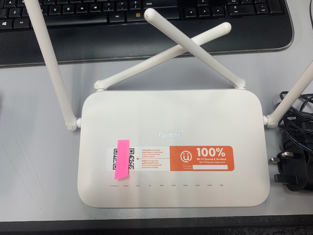 Fiberhome Router SR1041Y AX1800, Computers & Tech, Parts & Accessories ...