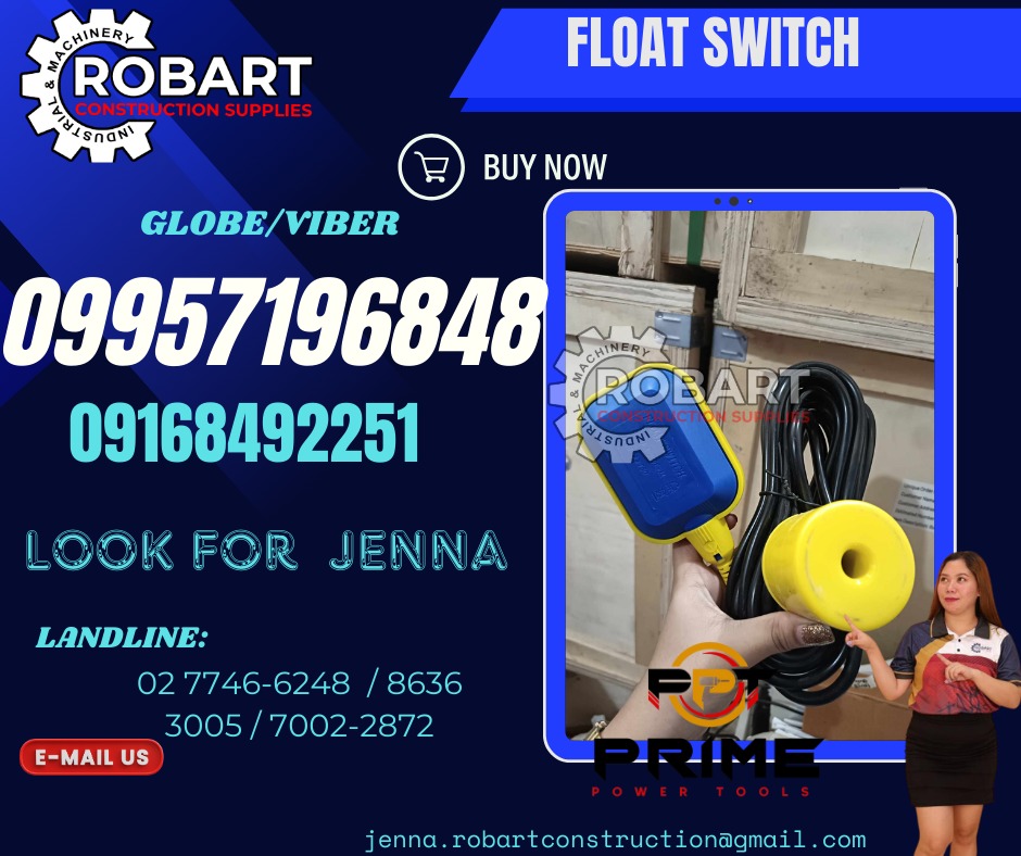 FLOAT SWITCH model: MAC-3 UKY-3, Commercial & Industrial, Construction ...