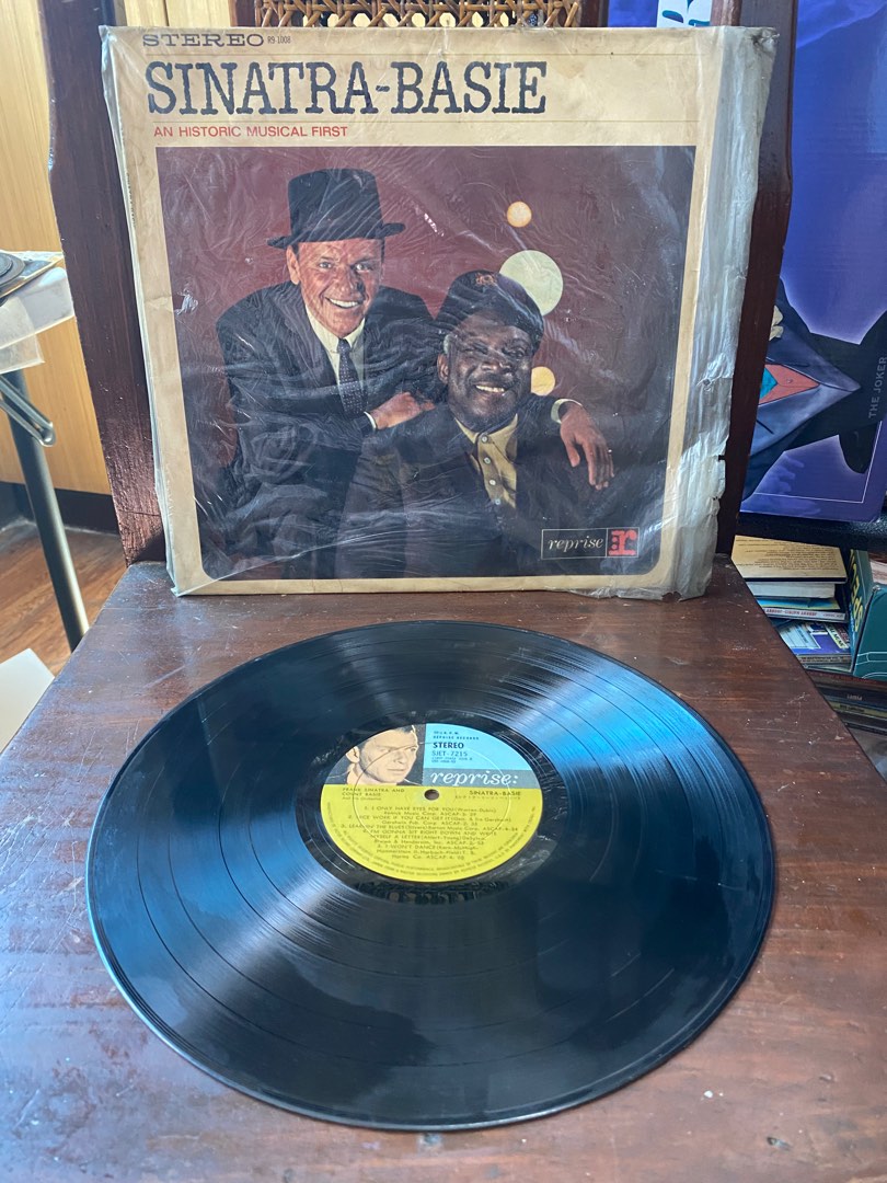 Frank Sinatra and Count Basie - An Historic Musical First - Original Music Album Vinyl Plaka Lp ...