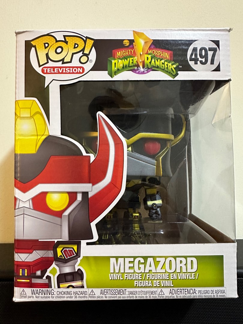 FUNKO POP MEGAZORD (black edition) POWER RANGERS, Hobbies & Toys, Toys ...