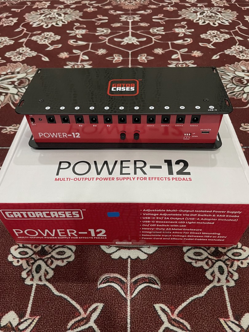 Gator Cases Power-12 (Isolated Multi Output Power Supply), Hobbies ...