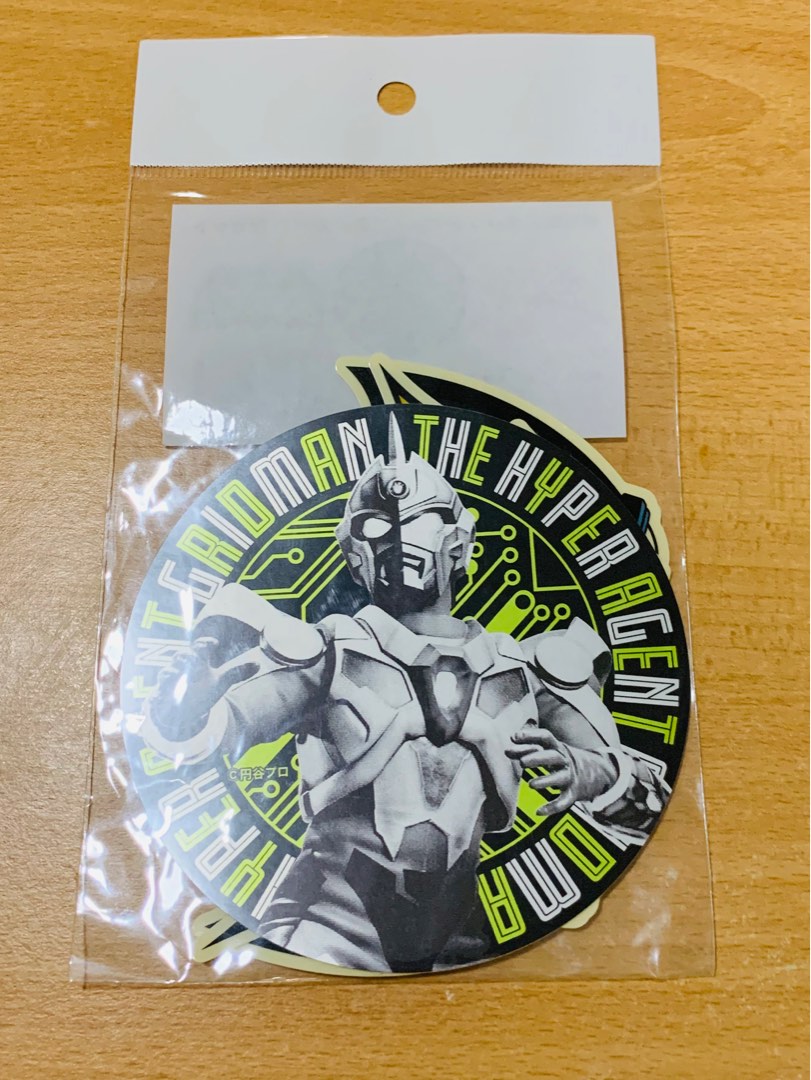 Gridman the Hyper Agent Sticker Set (3pcs), Hobbies & Toys ...