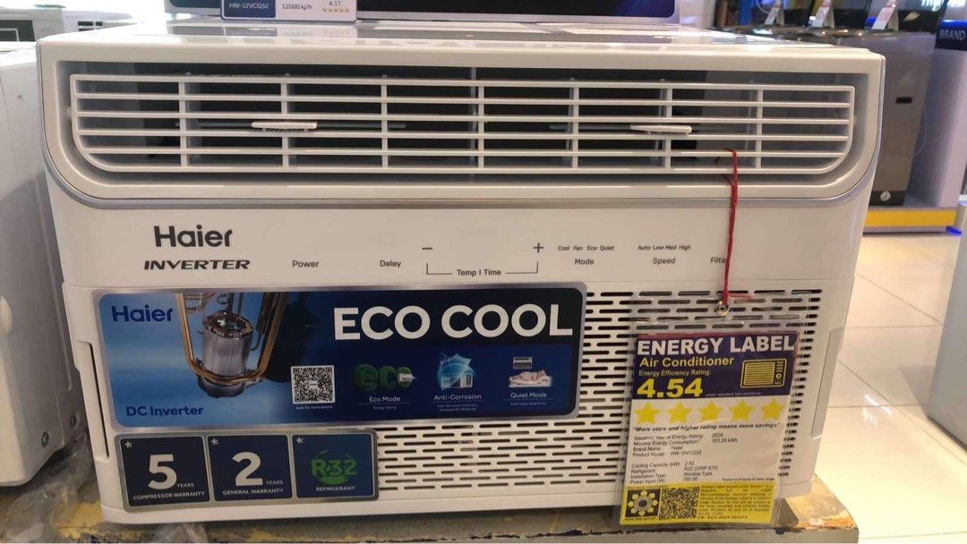 HAIER WINDOW TYPE INVERTER AIR CONDITIONING, TV & Home Appliances, Air ...