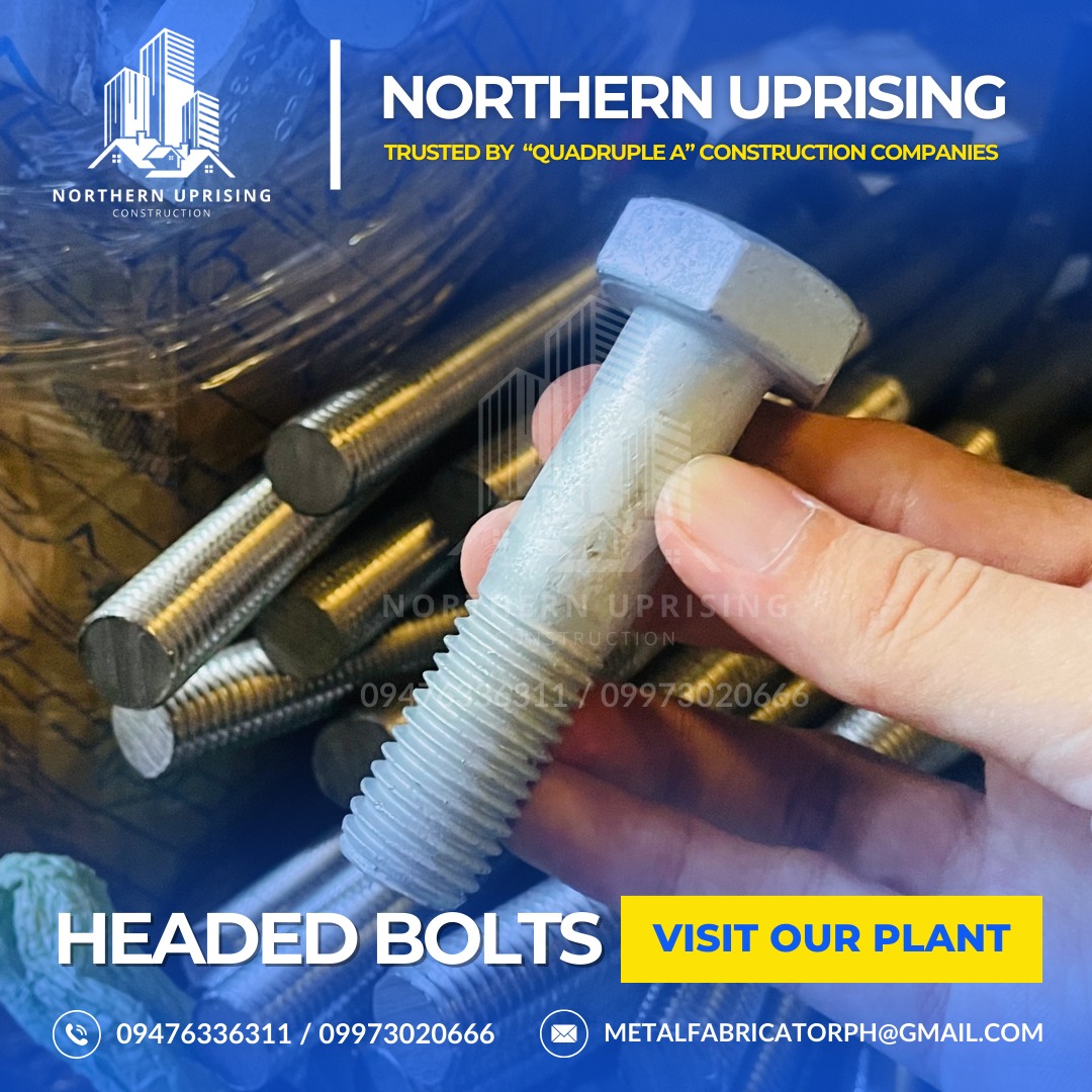 HDG Headed Bolt | U Bolt | J Bolt | Stainless Anchor Bolt | Stud Bolt ...