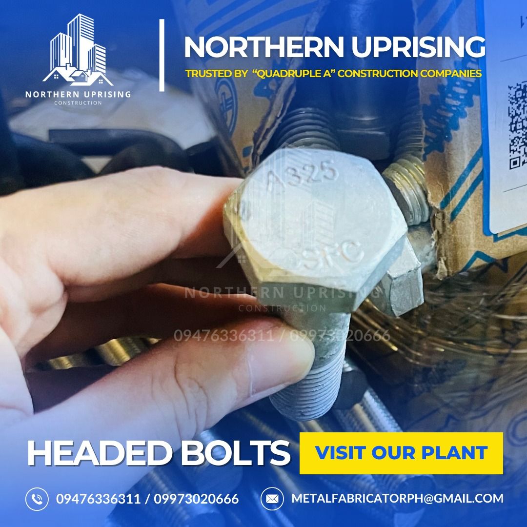 HDG Headed Bolt | U Bolt | J Bolt | Stainless Anchor Bolt | Stud Bolt ...