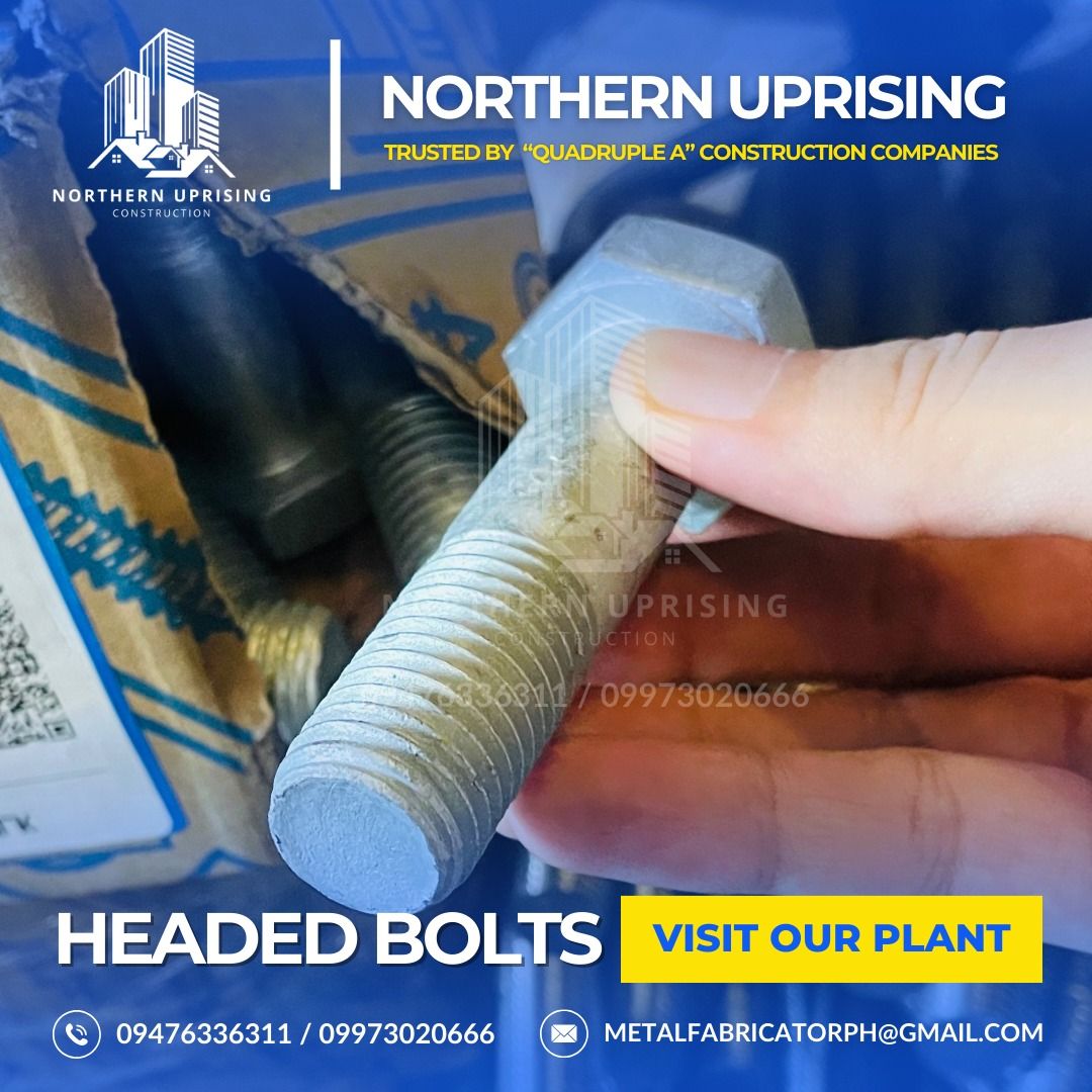 HDG Hex Bolt | Anchor Bolt | Stud Bolt | Bolts & Nut | Headed Bolt | U ...