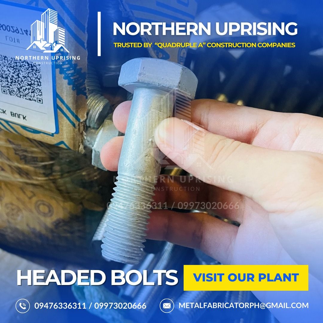 HDG Hex Bolt | Anchor Bolt | Stud Bolt | Bolts & Nut | Headed Bolt | U ...