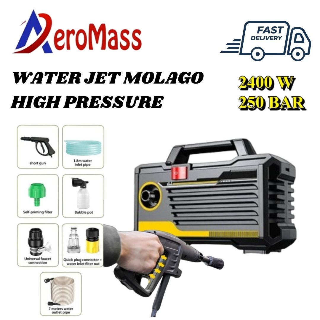 Heavy Duty Water Jet 220V 2400W High Pressure Water Jet Spray Car ...