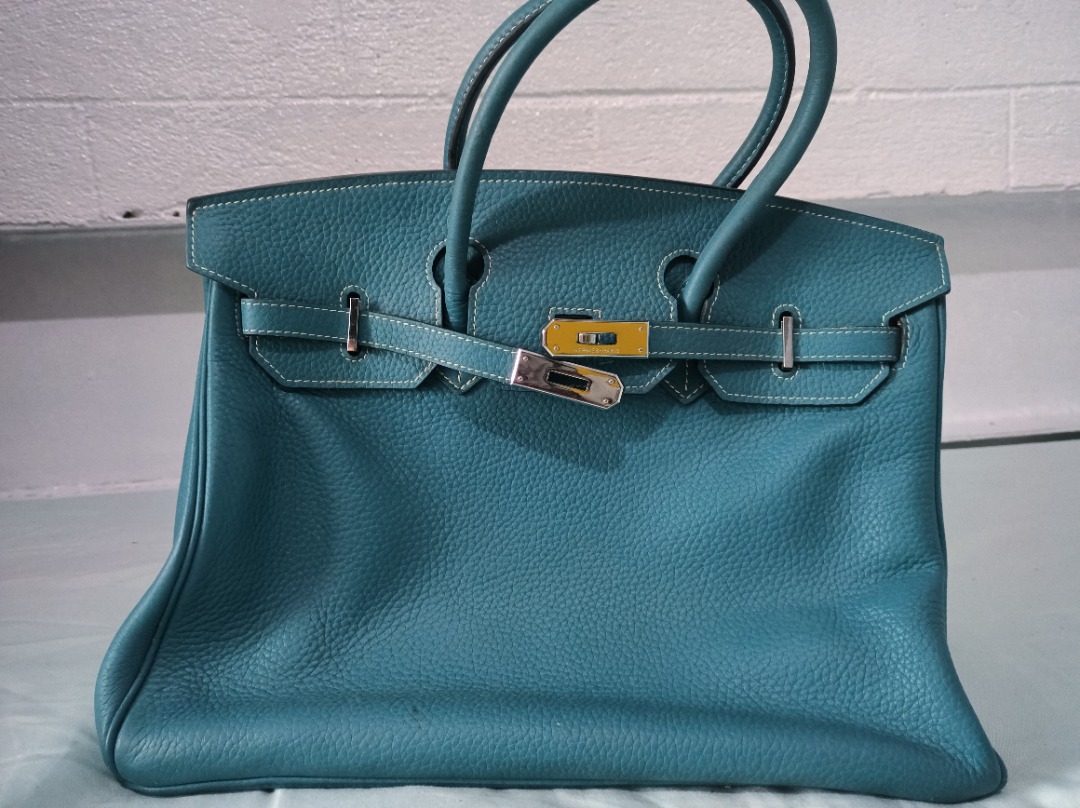 Hermes birkin blue jeans color, Luxury, Bags & Wallets on Carousell