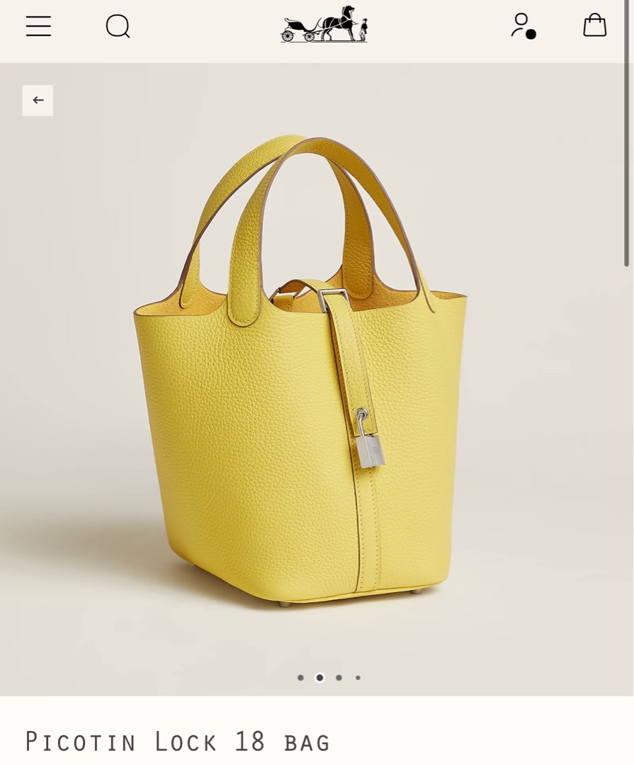 Hermes Picotin 18, Luxury, Bags & Wallets on Carousell
