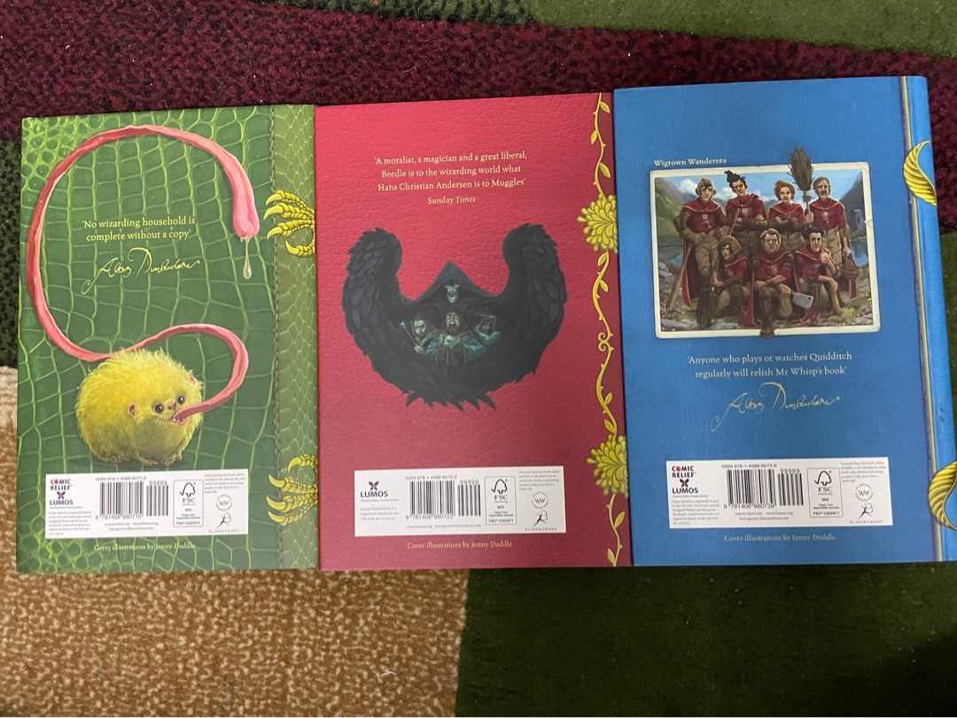 HOGWARTS LIBRARY set by jk rowling, Hobbies & Toys, Books & Magazines ...