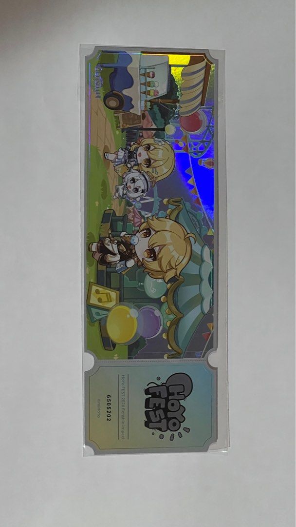 HoYoFEST 2024 Genshin/ Star Rail/ Honkai Impact/ Zzz Tickets ( READ ...