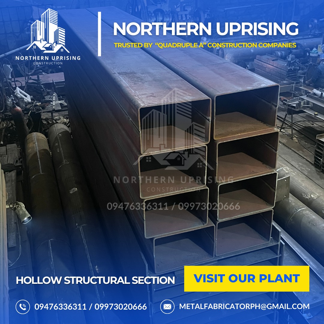 HSS Steel | Steel Pipe Casing | Base Plate | Purlins | Rectangular Tube ...