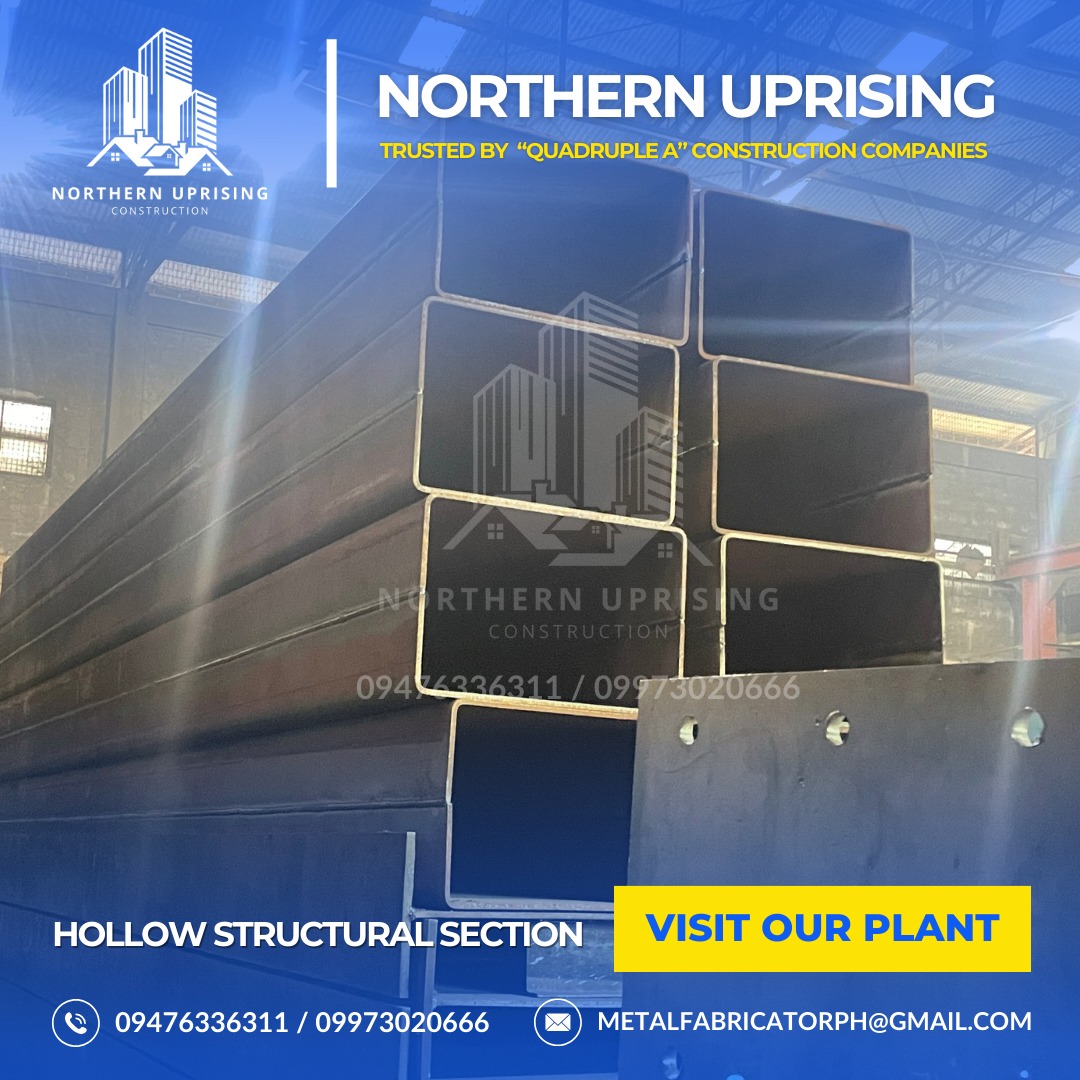 HSS Steel | Steel Pipe Casing | Base Plate | Purlins | Rectangular Tube ...