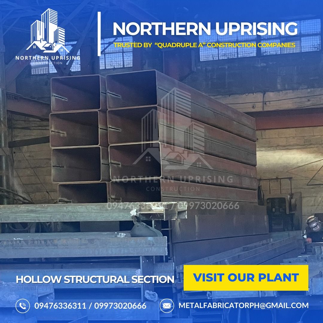 HSS Steel | Steel Pipe Casing | Base Plate | Purlins | Rectangular Tube ...