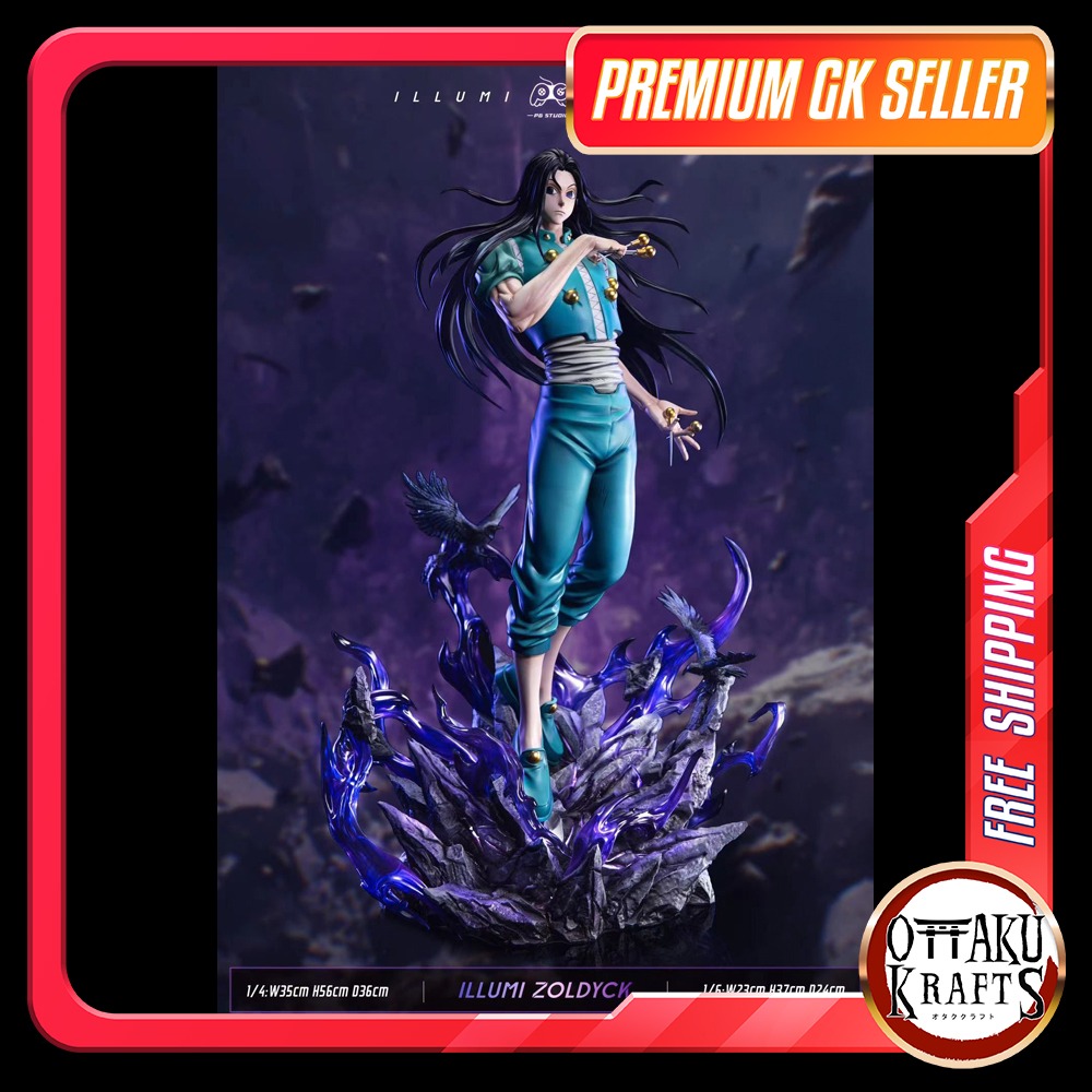 Hunter X Hunter | Illumi Zoldyck | PG Studio | 【FREE Shipping - PO】GK ...