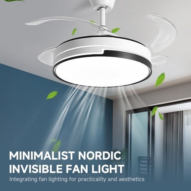 Invisible fan with led light, Furniture & Home Living, Lighting & Fans, Fans on Carousell