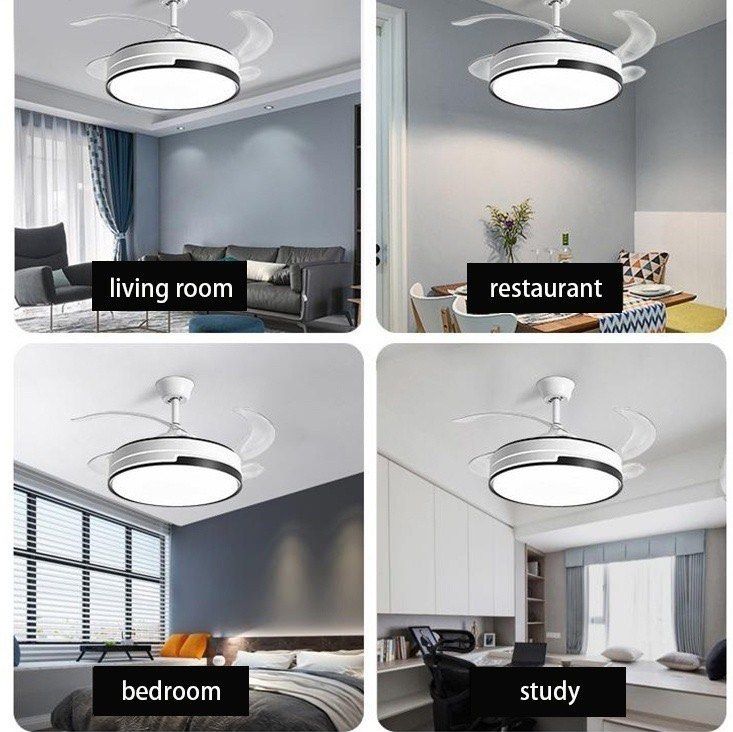 Invisible fan with led light, Furniture & Home Living, Lighting & Fans ...