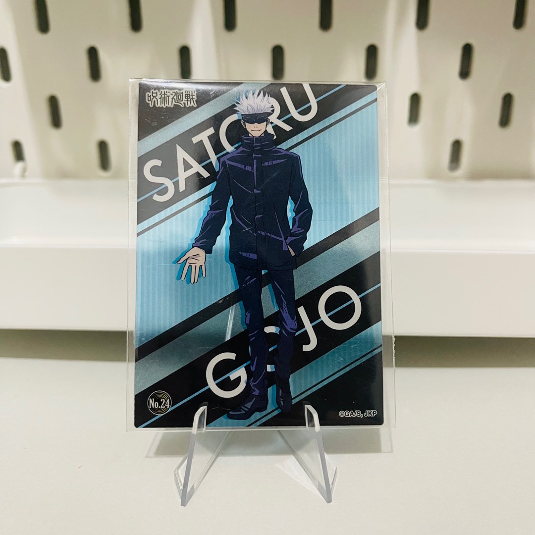 Jujutsu Kaisen Card - Gojo Satoru, Hobbies & Toys, Memorabilia ...