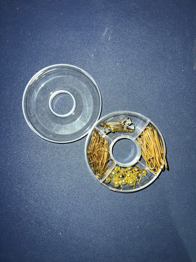 KAISON 1 box of paper clips and binder set essential for backing to ...