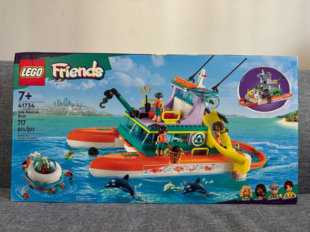 Lego Friends-Sea Rescue Boat, Hobbies & Toys, Toys & Games on Carousell