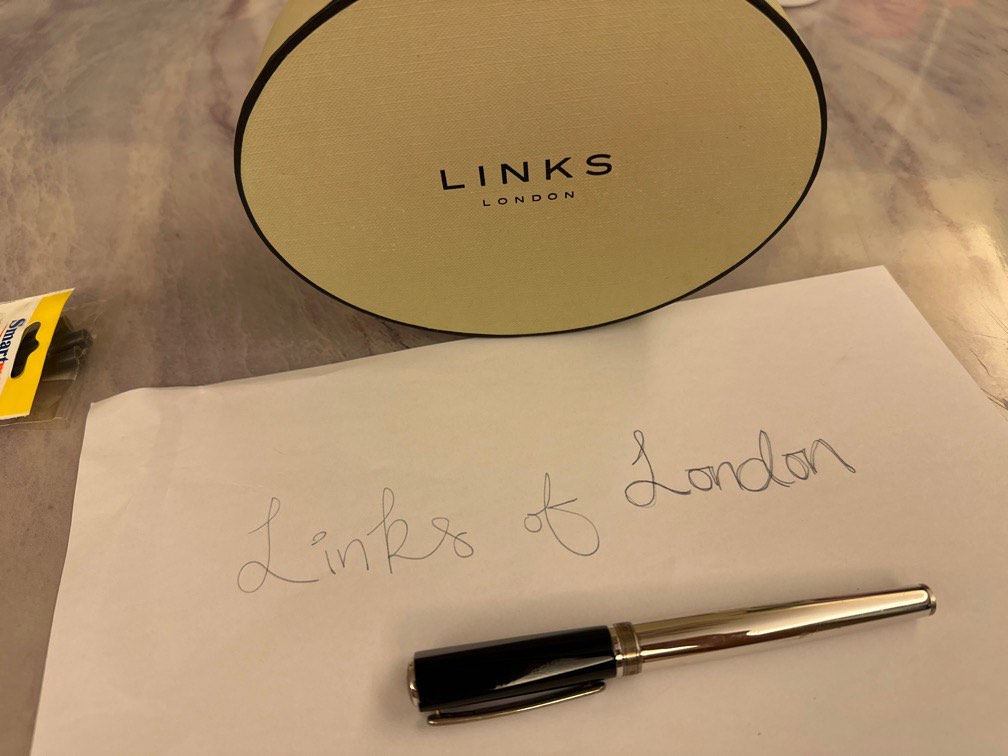Links of London Sterling Silver Fountain Pen London Olympics 倫敦奧運限量版墨水筆 ...