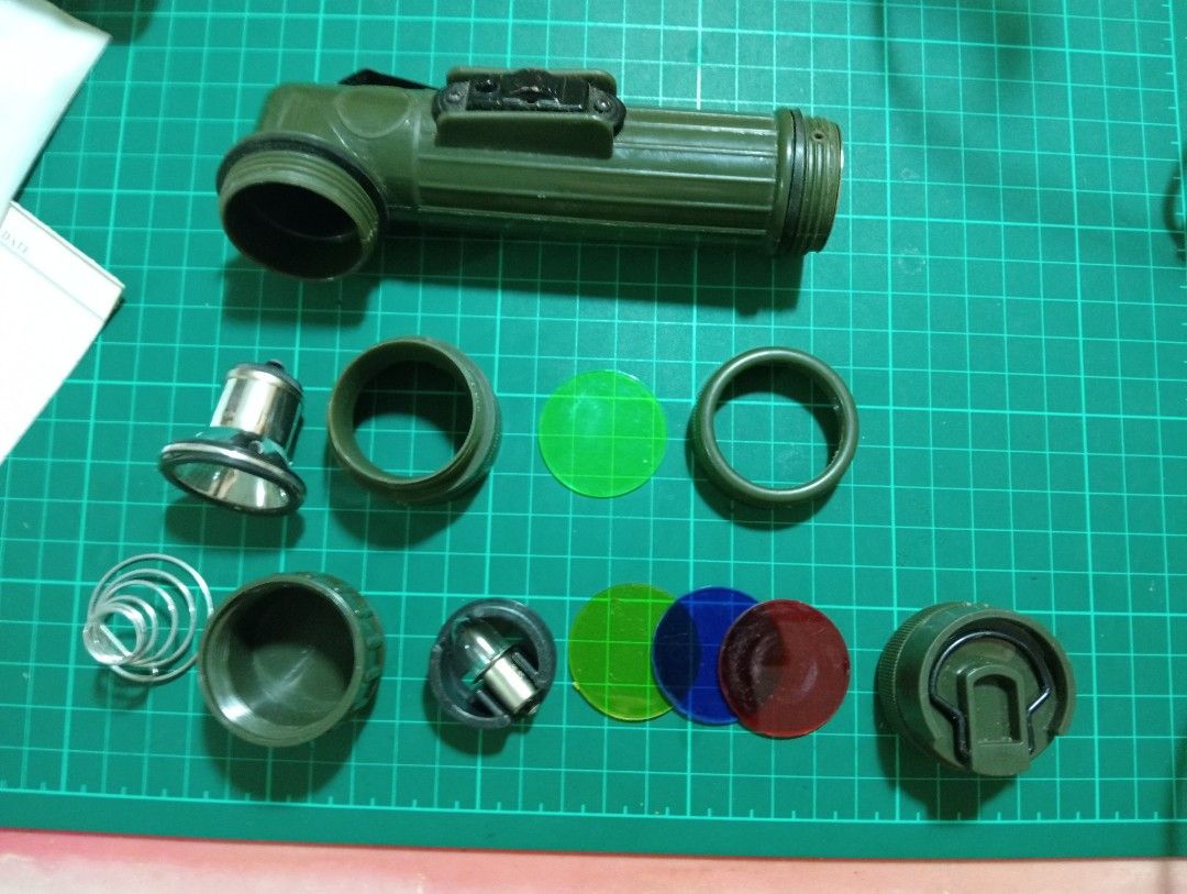 Military Angle Torchlight, Hobbies & Toys, Collectibles & Memorabilia ...