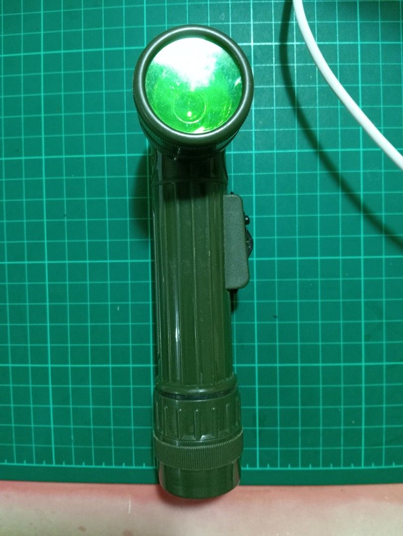 Military Angle Torchlight, Hobbies & Toys, Collectibles & Memorabilia ...