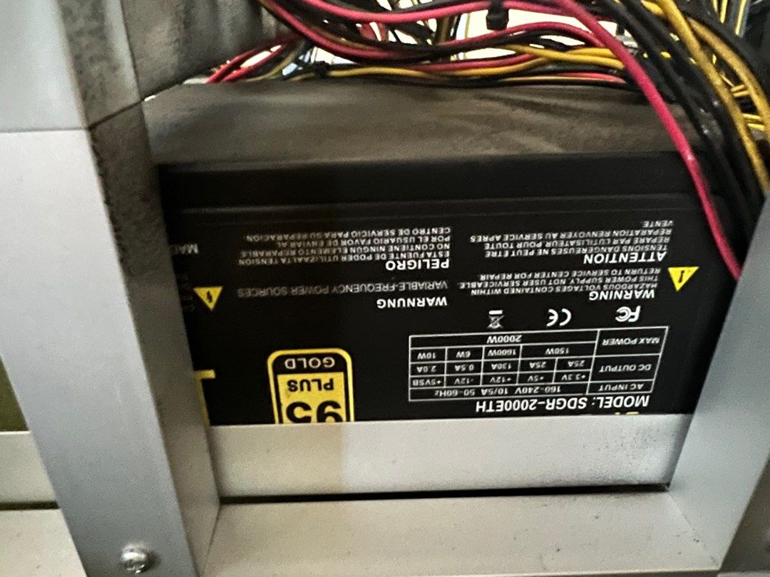 Mining Rig (Full Set), Computers & Tech, Parts & Accessories, Computer ...