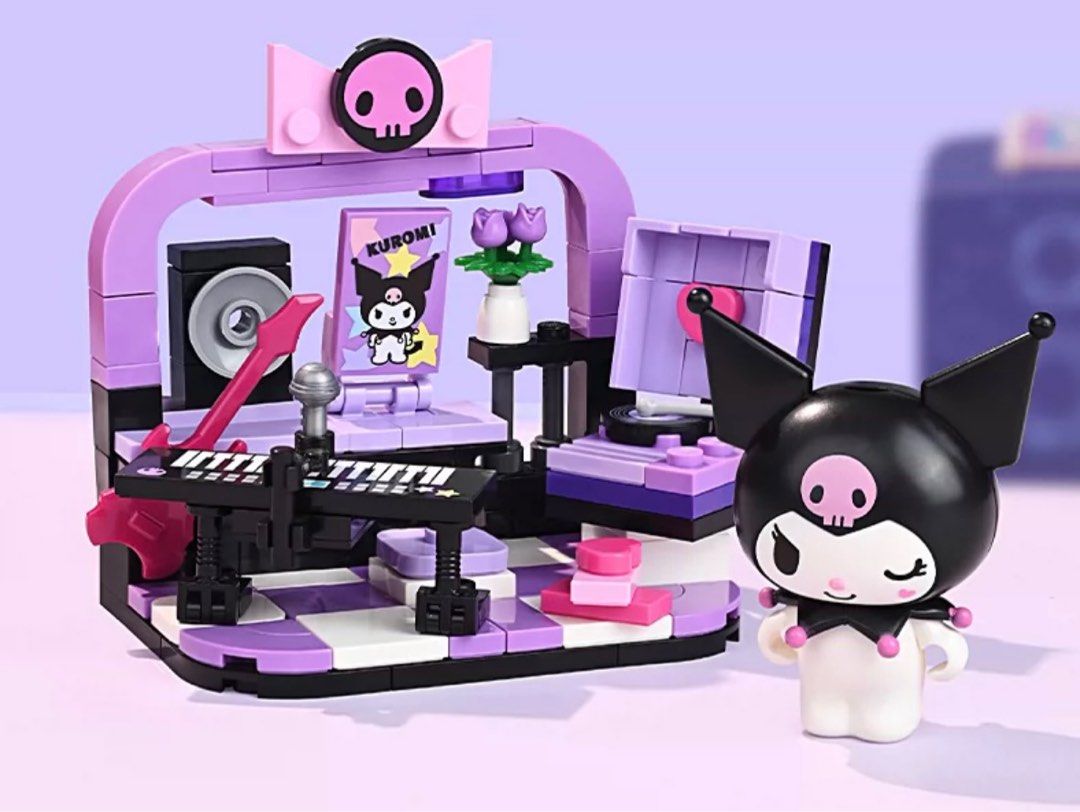 Miniso Keeppley Sanrio Characters Stay At Home Series Building Blocks ...