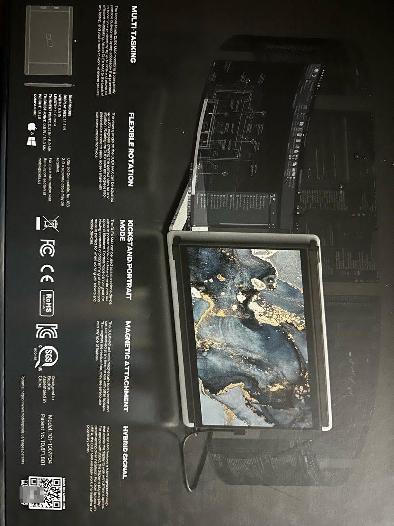 Mobile Pixels Duex Max 14.1 Inch Portable Laptop Monitor RRP RM1879 ...