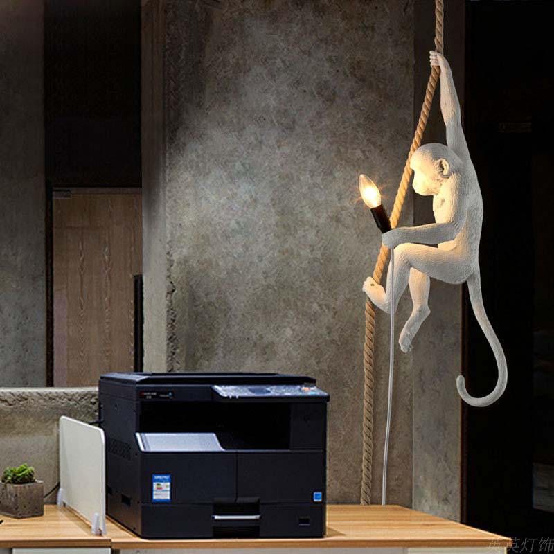 Monkey hanging light, Furniture & Home Living, Lighting & Fans ...