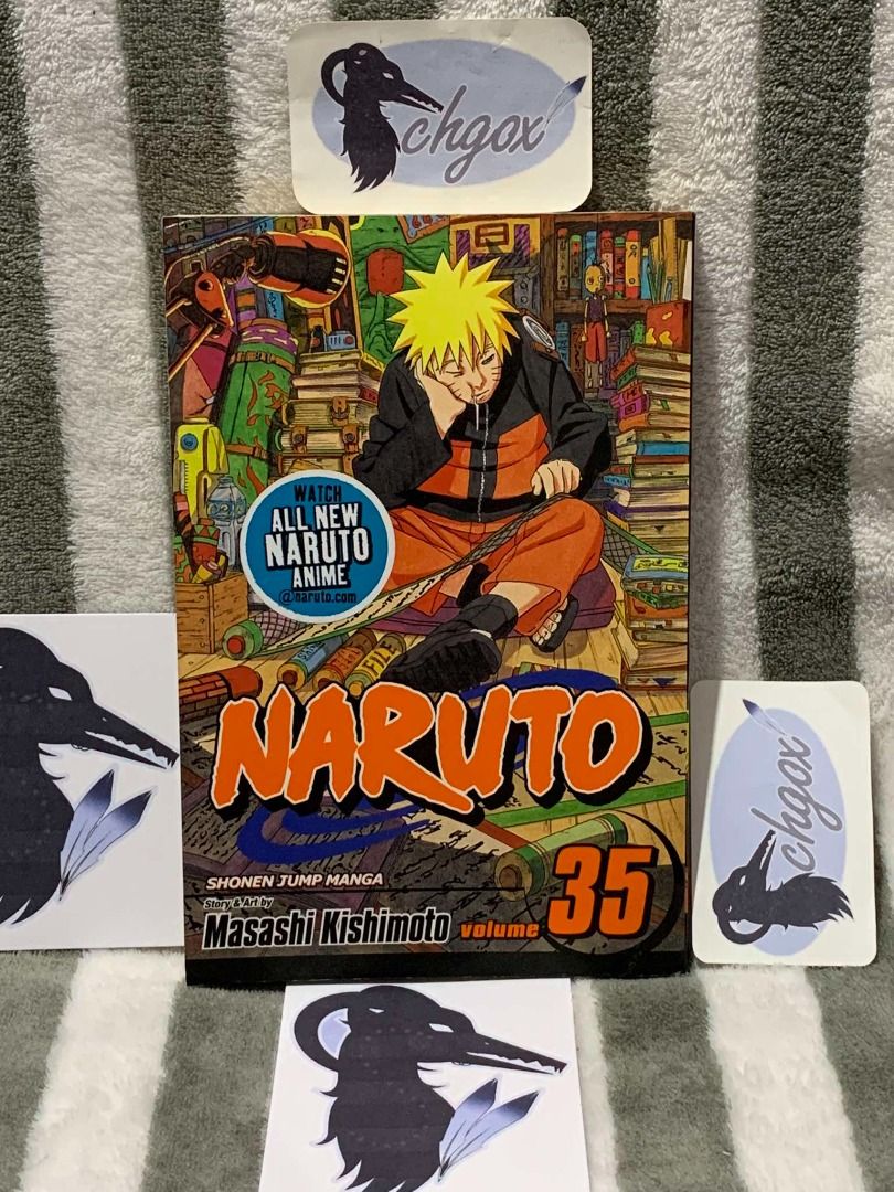 Naruto Vol 35 by Masashi Kishimoto | Anime Manga | Viz Media | Fantasy ...
