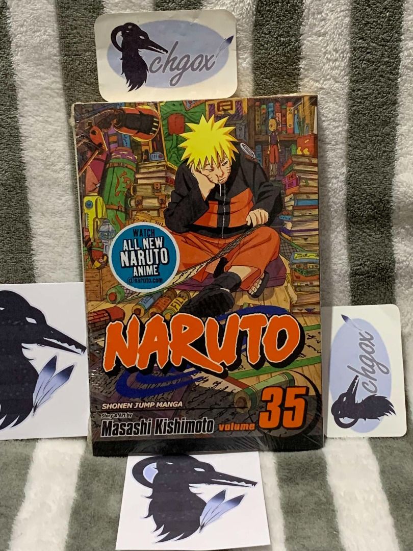 Naruto Vol 35 by Masashi Kishimoto | Anime Manga | Viz Media | Fantasy ...