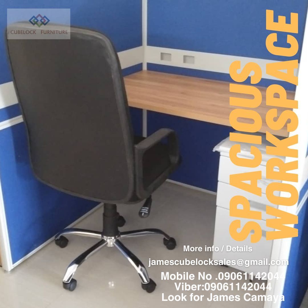 Office Partition Full Fabric /laminated Table Top, Furniture & Home ...
