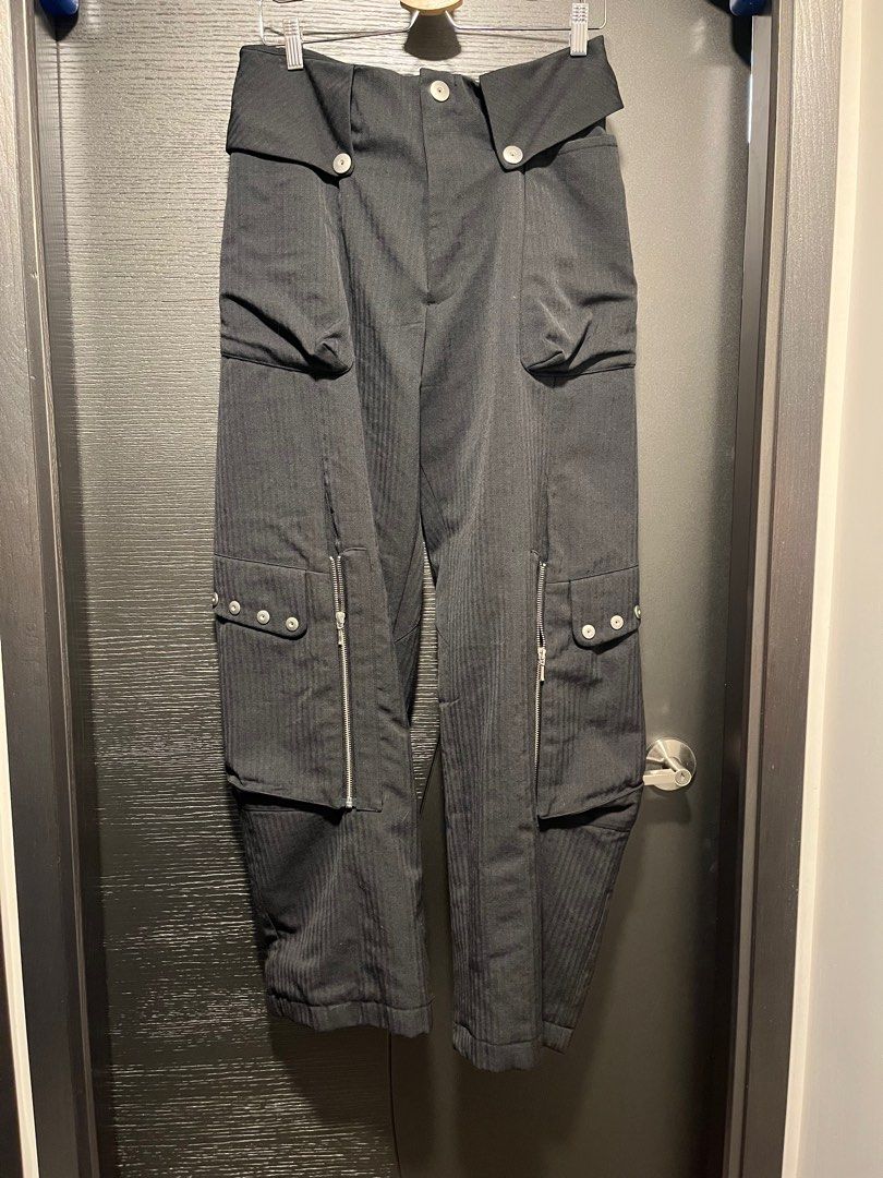 OMAR AFRIDI TOTEM CARGO TROUSERS, 男裝, 褲&半截裙, 長褲 OMAR AFRIDI TOTEM CARGO TROUSERS, 男裝, 褲&半截裙, 長褲