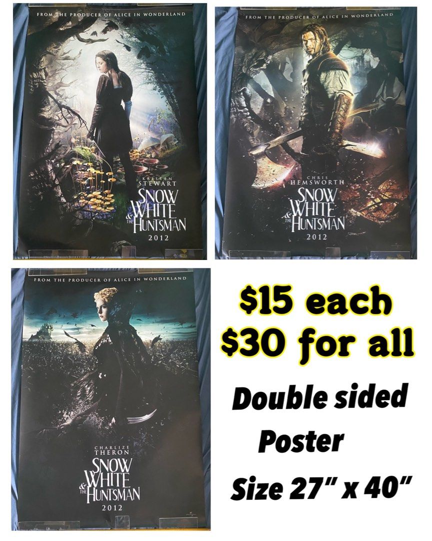 Original movie posters - Percy Jackson - Snow White & the Huntsman - G ...