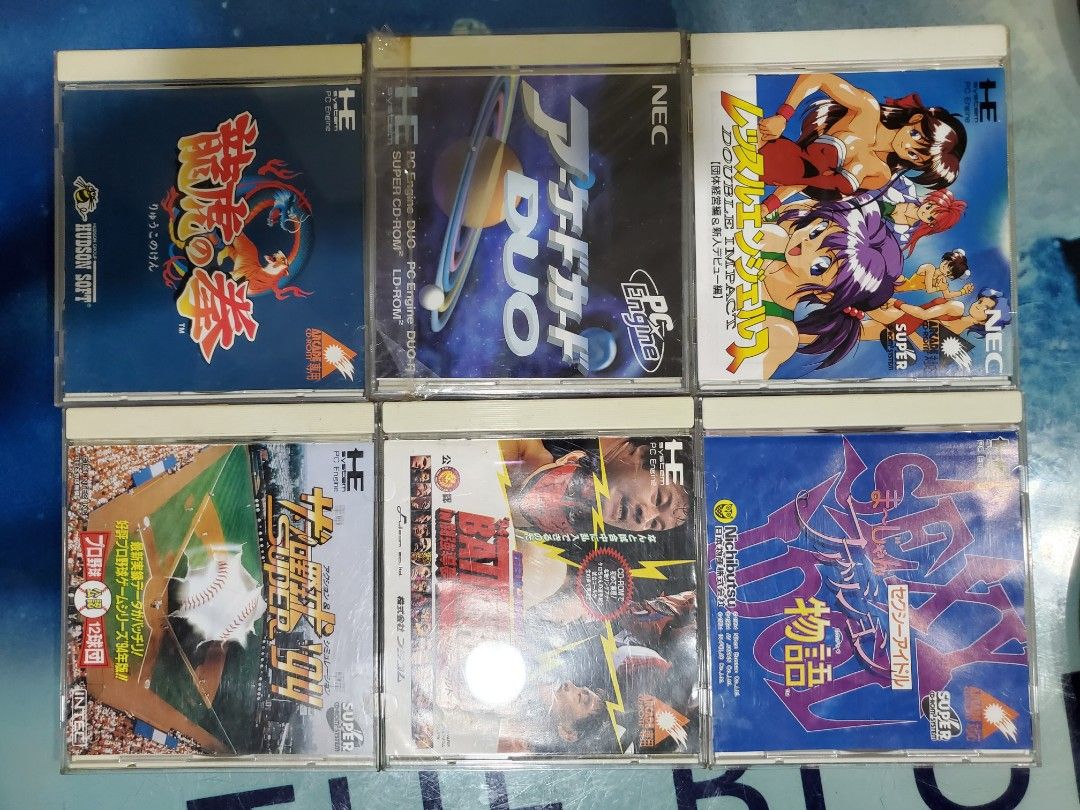 pc engine cd rom龍虎拳, 電玩遊戲相關, 電玩、電腦遊戲軟體, 其他電玩遊戲在旋轉拍賣