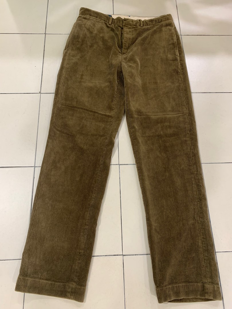 polo ralph lauren corduroy pants, Men's Fashion, Bottoms, Jeans on Carousell
