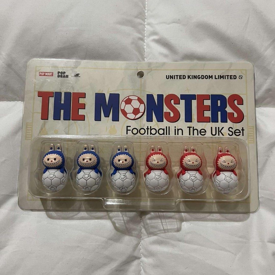 Popmart Labubu The Monsters Football in UK, Hobbies & Toys, Toys ...