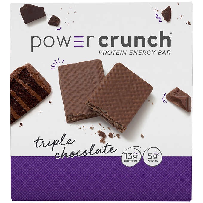 Protein Energy Bar 1.4 oz x 12 count From Power Crunch, 嘢食 & 嘢飲, 其他食物及 ...