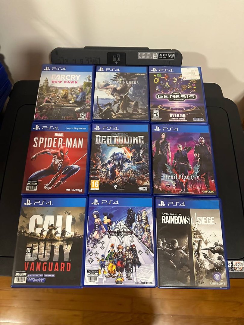 PS4 game Far Cry New Dawn / Monster Hunter world / Genesis classics ...