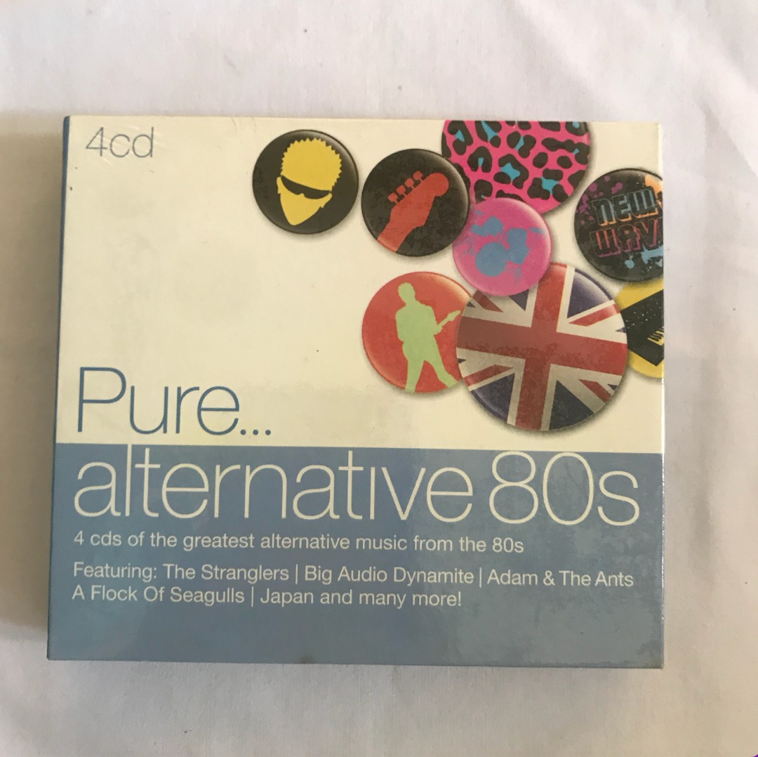 Pure... Alternative 80s (4 CD set), Hobbies & Toys, Music & Media, CDs ...