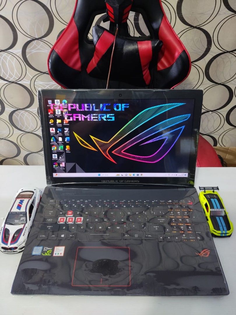 [RAM 16GB] Laptop Gaming Desain Asus ROG Core i7 Ram 16gb/ssd+hdd ...
