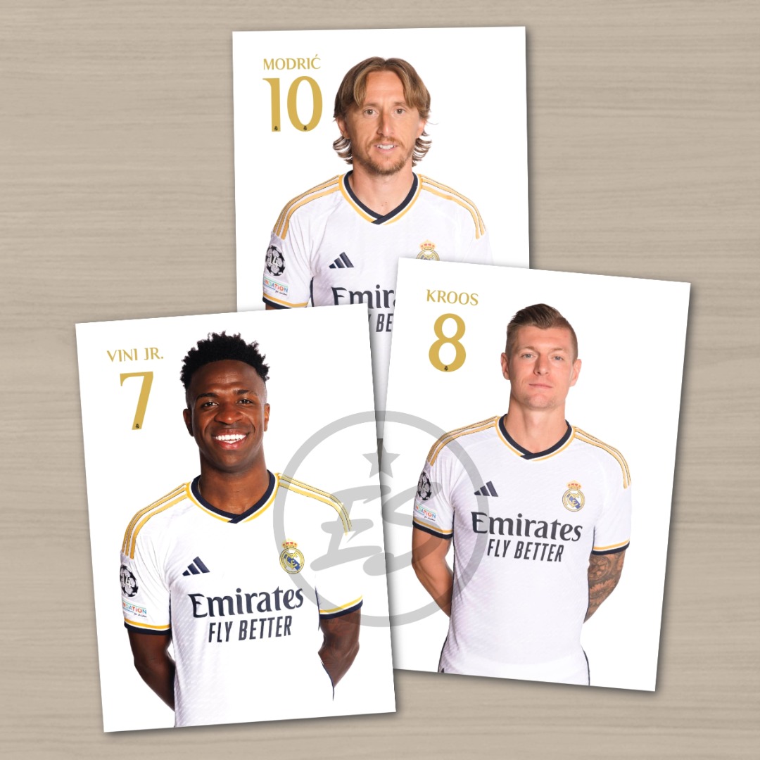 Real Madrid Official Autographed Cards 2023-24 Digital Rare Unsigned ...